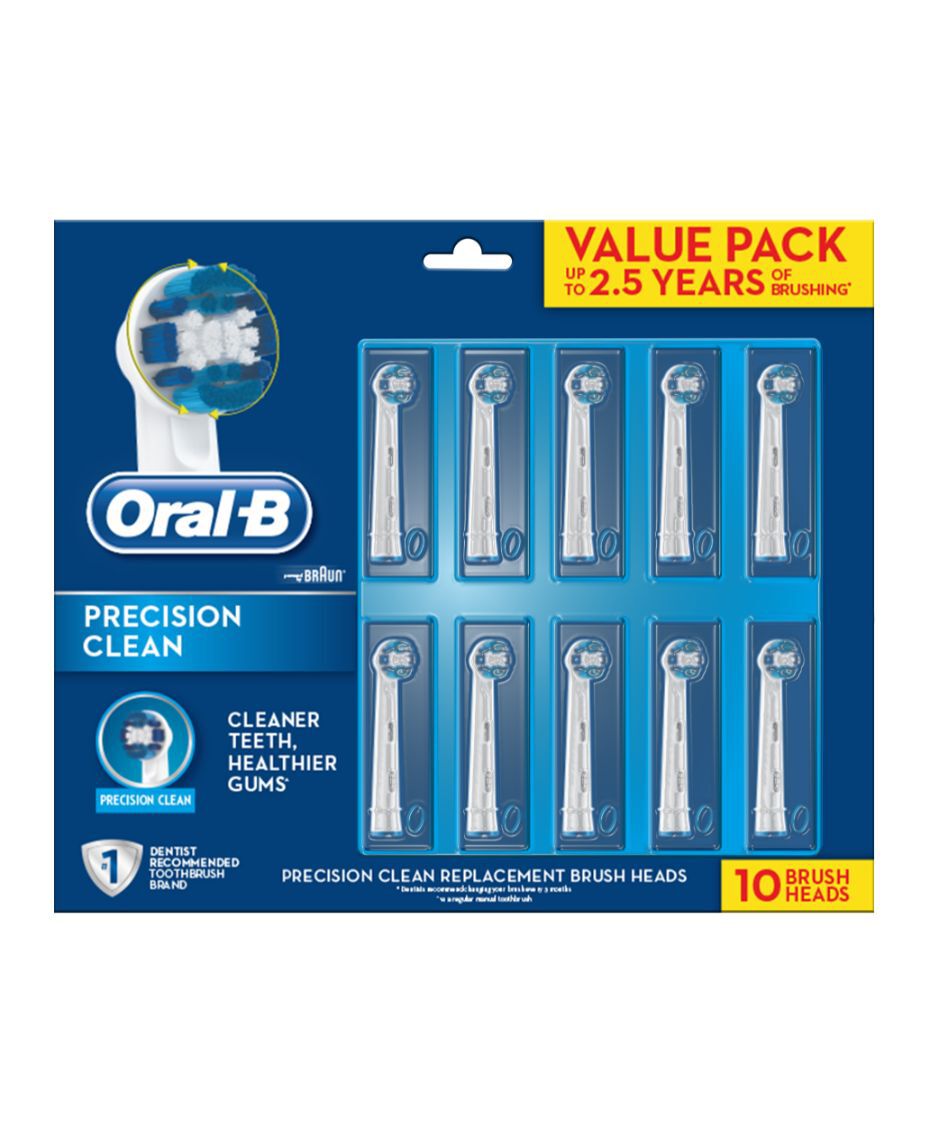 Oral-B | Precision Clean Brush Head Refill 10 Pack | Shaver Shop