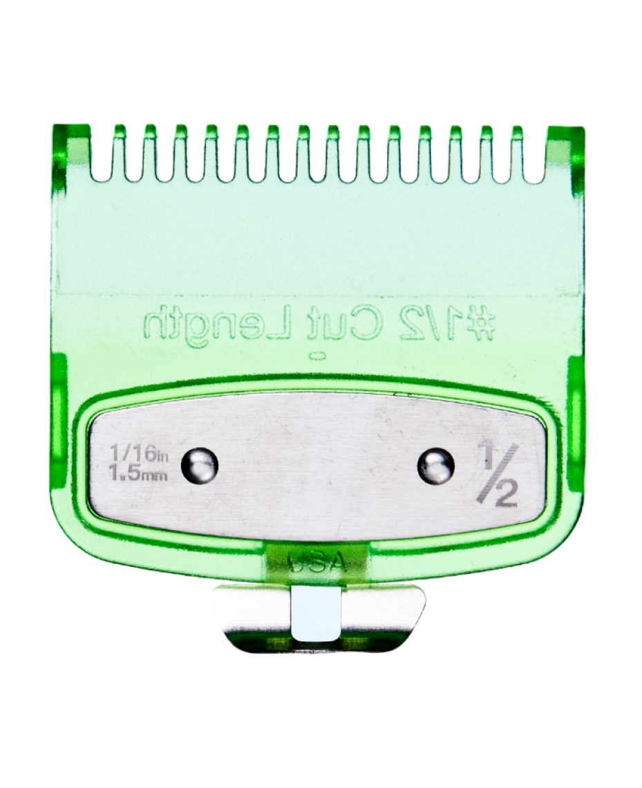 TRANSFORM-U | Hair Clipper Guide Comb #0.5 - 1.5MM - Green | Shaver Shop