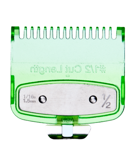 TRANSFORM-U | Hair Clipper Guide Comb #0.5 - 1.5MM - Green | Shaver Shop